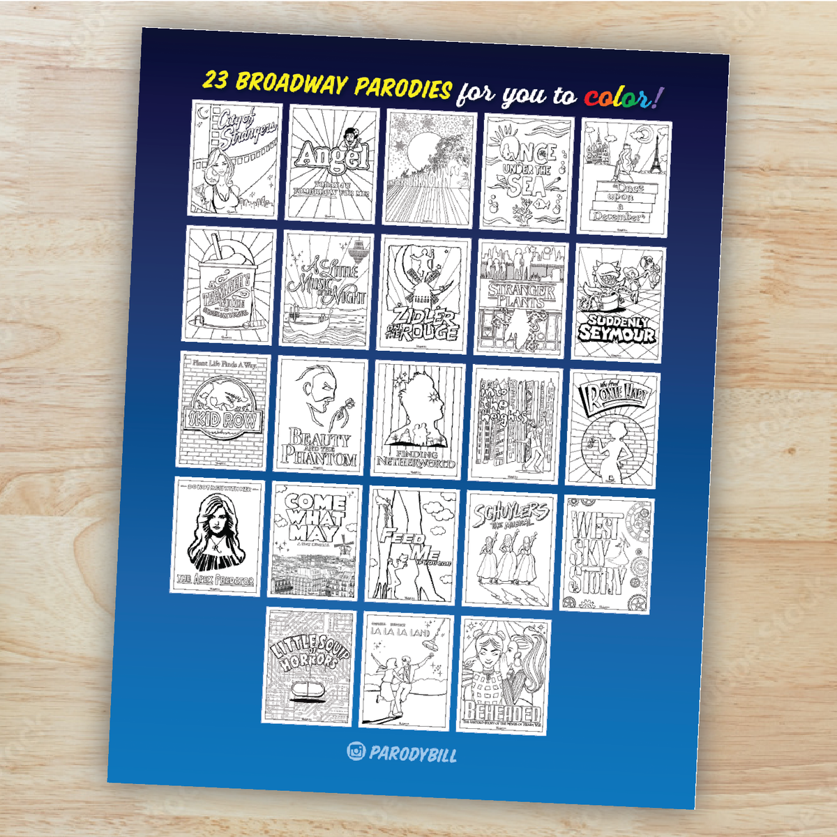 phantom coloring book