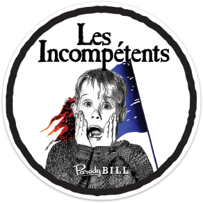 Les Incompétents Die Cut Sticker – Parodybill