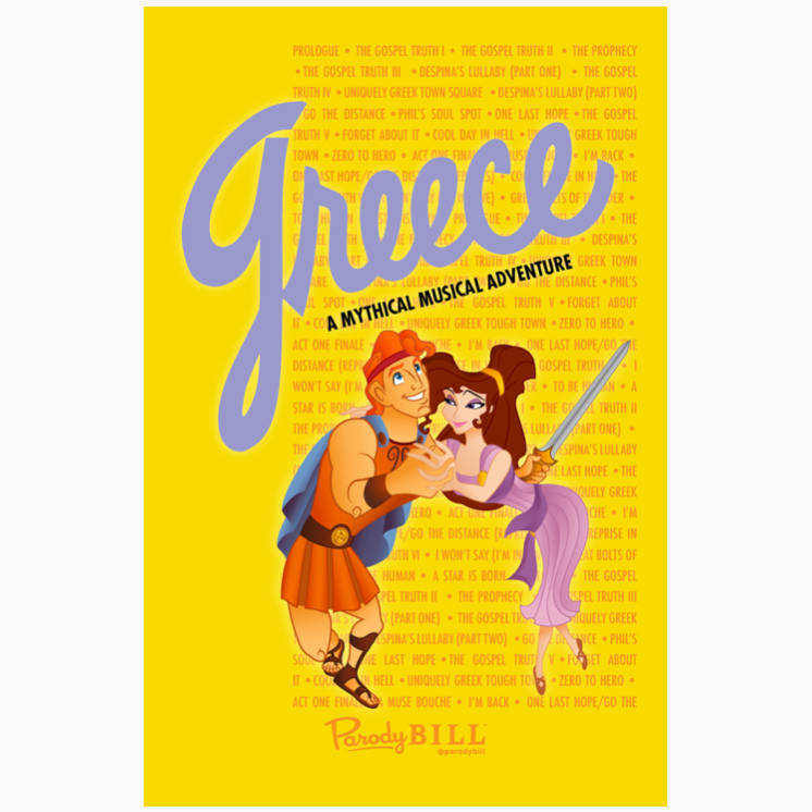Greece Collectible Card – Parodybill